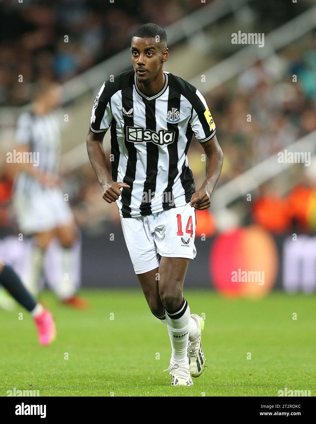 Alexander Isak of Newcastle United. - Newcastle United v Paris Saint ...