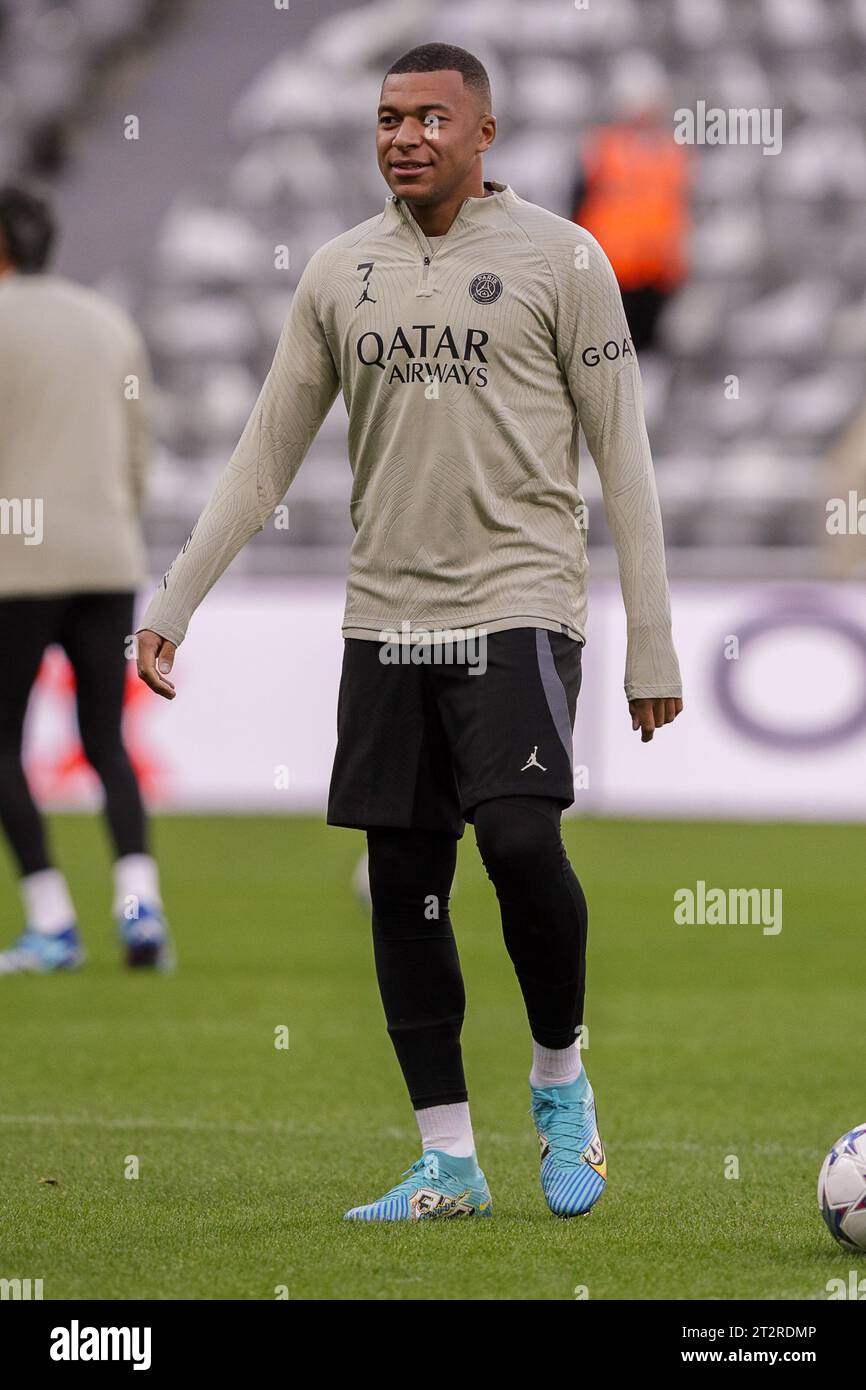 Kylian Mbappe of Paris Saint-Germain - Paris Saint-Germain training ...