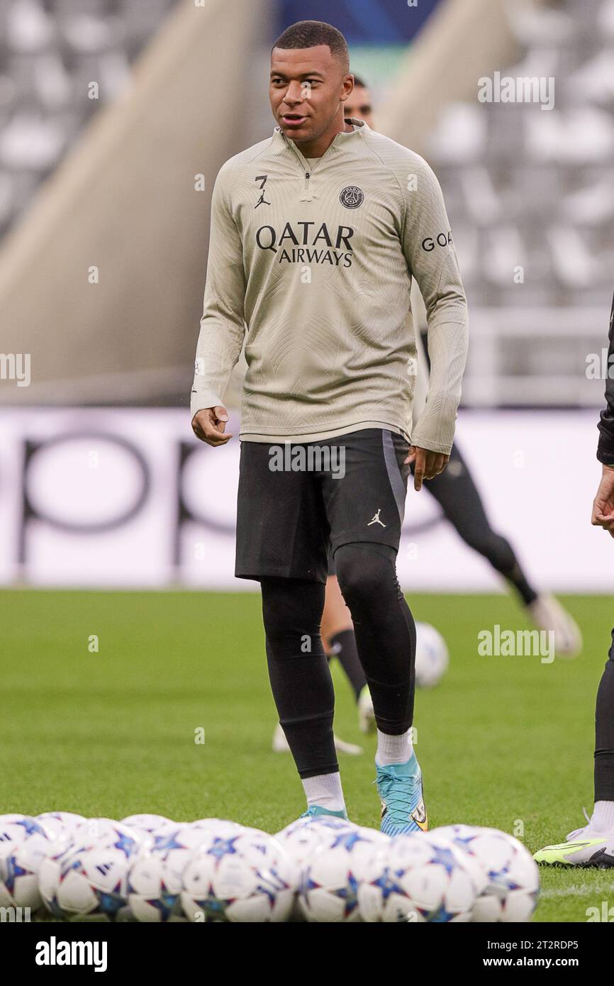 Kylian Mbappe of Paris Saint-Germain - Paris Saint-Germain training ...