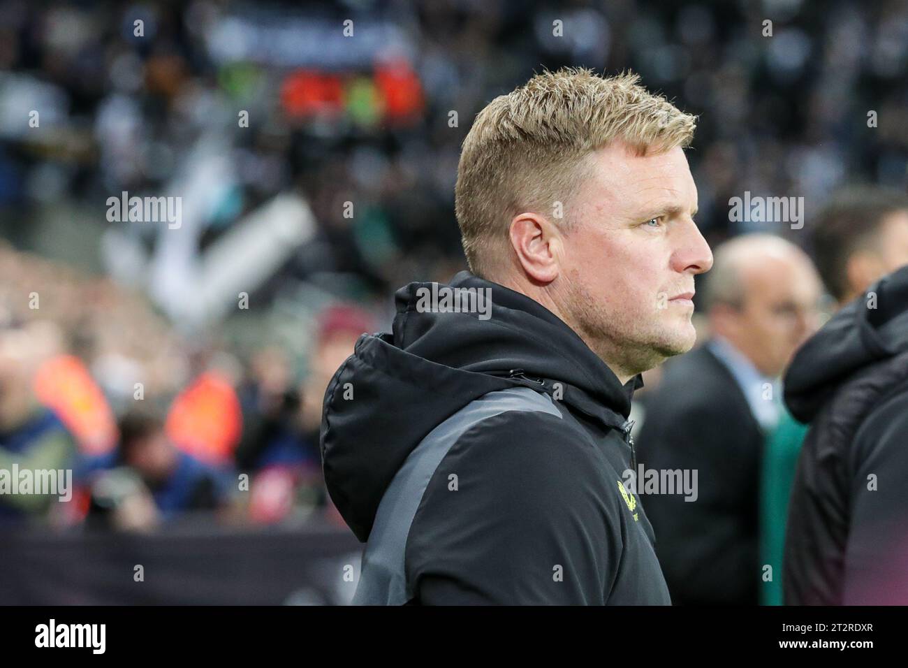 Manager of Newcastle, Eddie Howe - Newcastle United v Paris Saint ...
