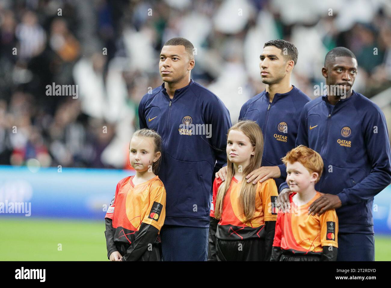Kylian Mbappe of Paris Saint-Germain - Newcastle United v Paris Saint ...