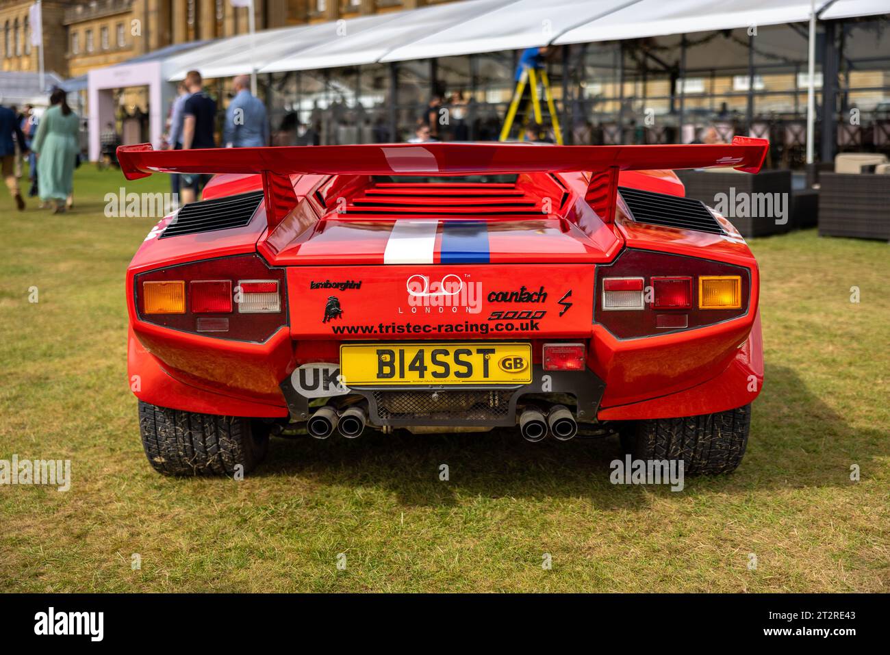 1984 Lamborghini Countach 5000 S, on display at the Salon Privé ...