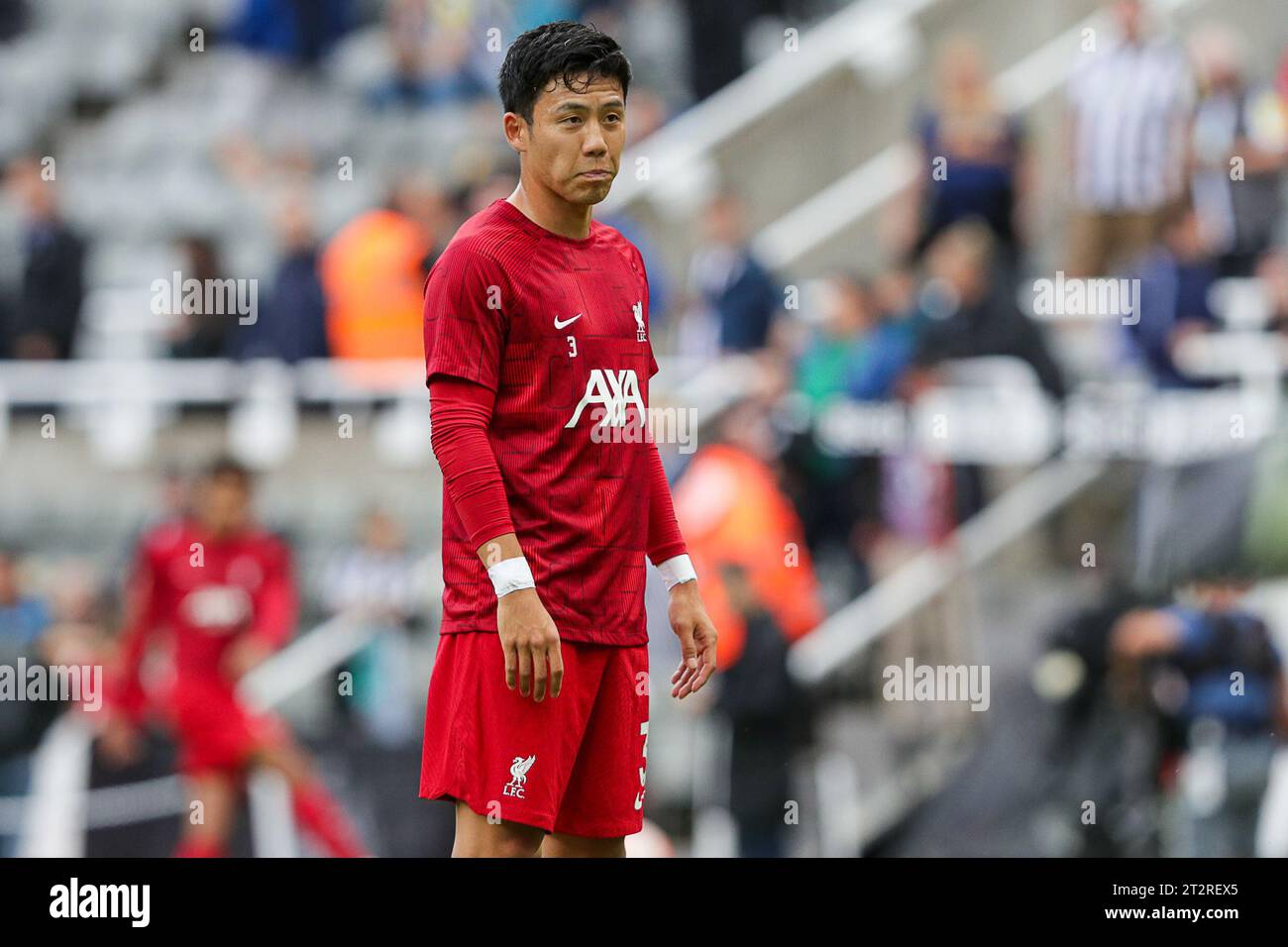 Wataru Endo of Liverpool - Newcastle United v Liverpool, Premier League ...