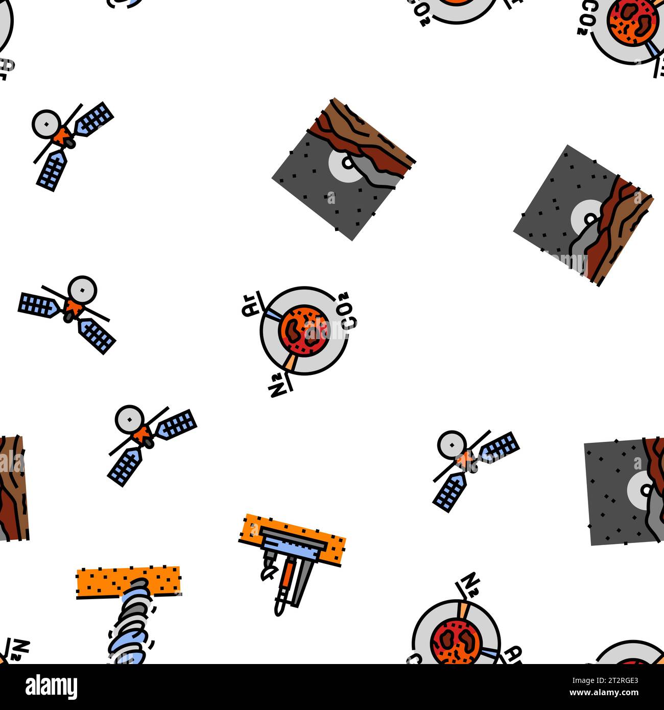 Seamless texture surface mars hi-res stock photography and images - Alamy