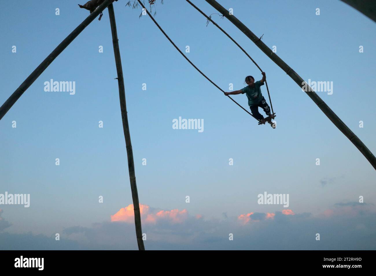 Dashain swing hi-res stock photography and images - Alamy