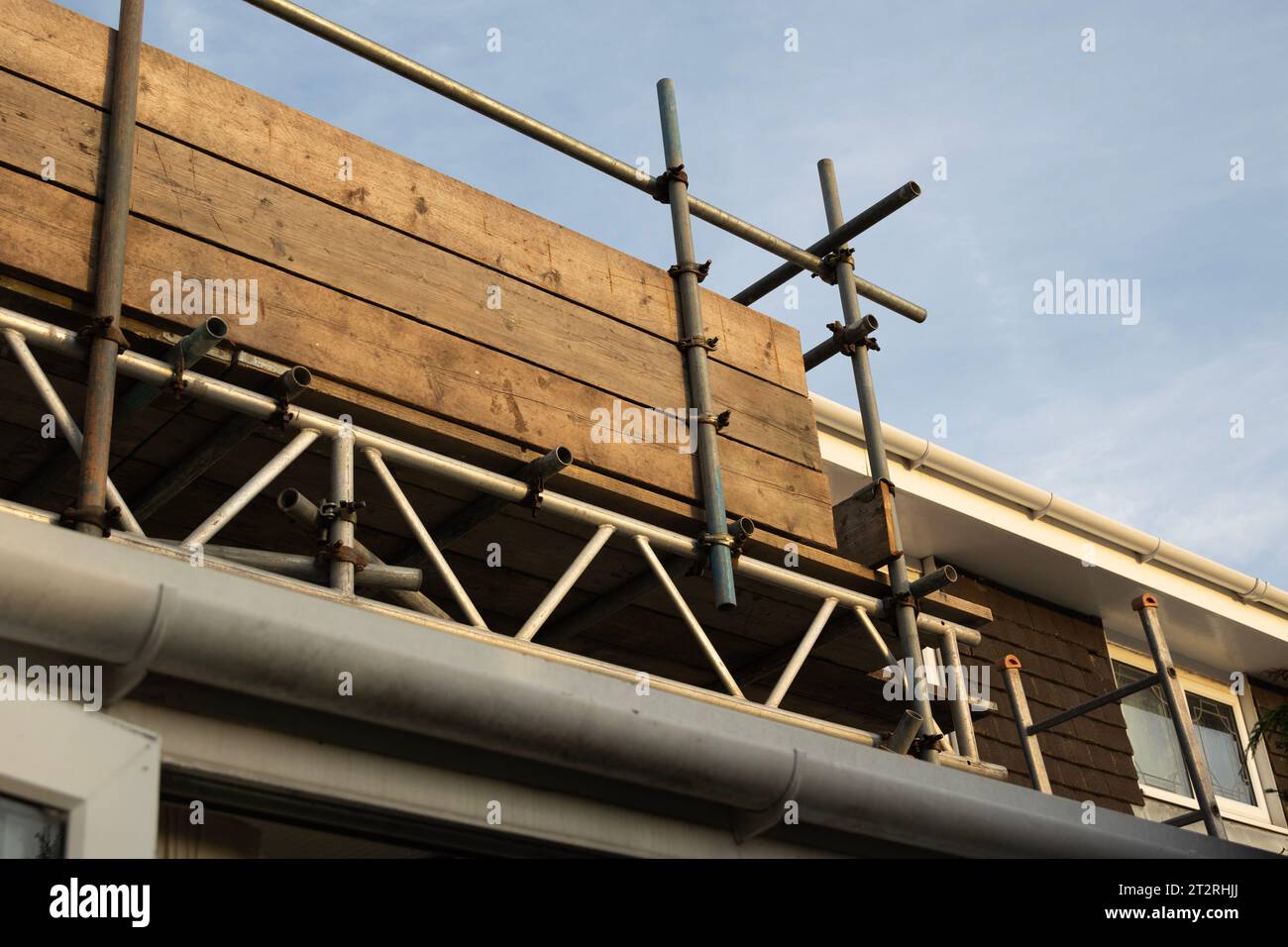 External scaffolding hi-res stock photography and images - Alamy