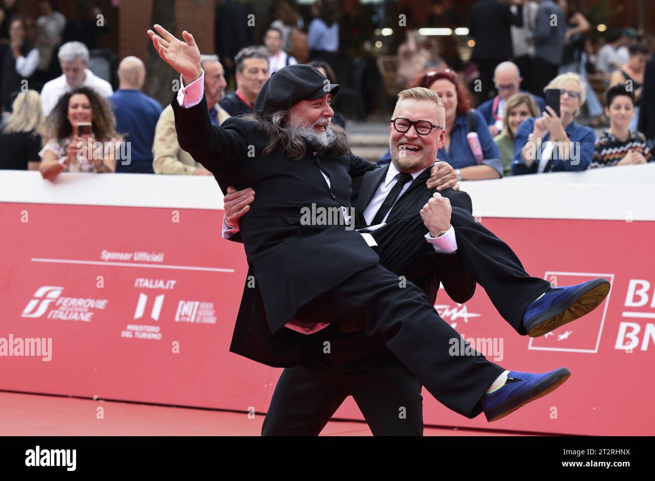 Rome, Italy. 20th Oct, 2023. Jani Poso and Teemu Nikki attend a ...