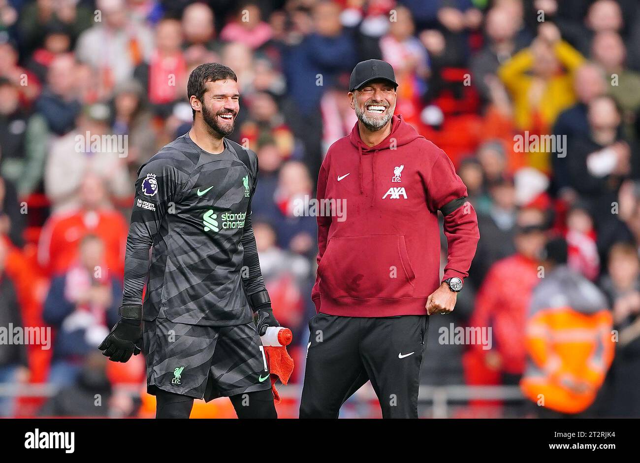 Alisson liverpool october 2023 hi-res stock photography and images - Alamy