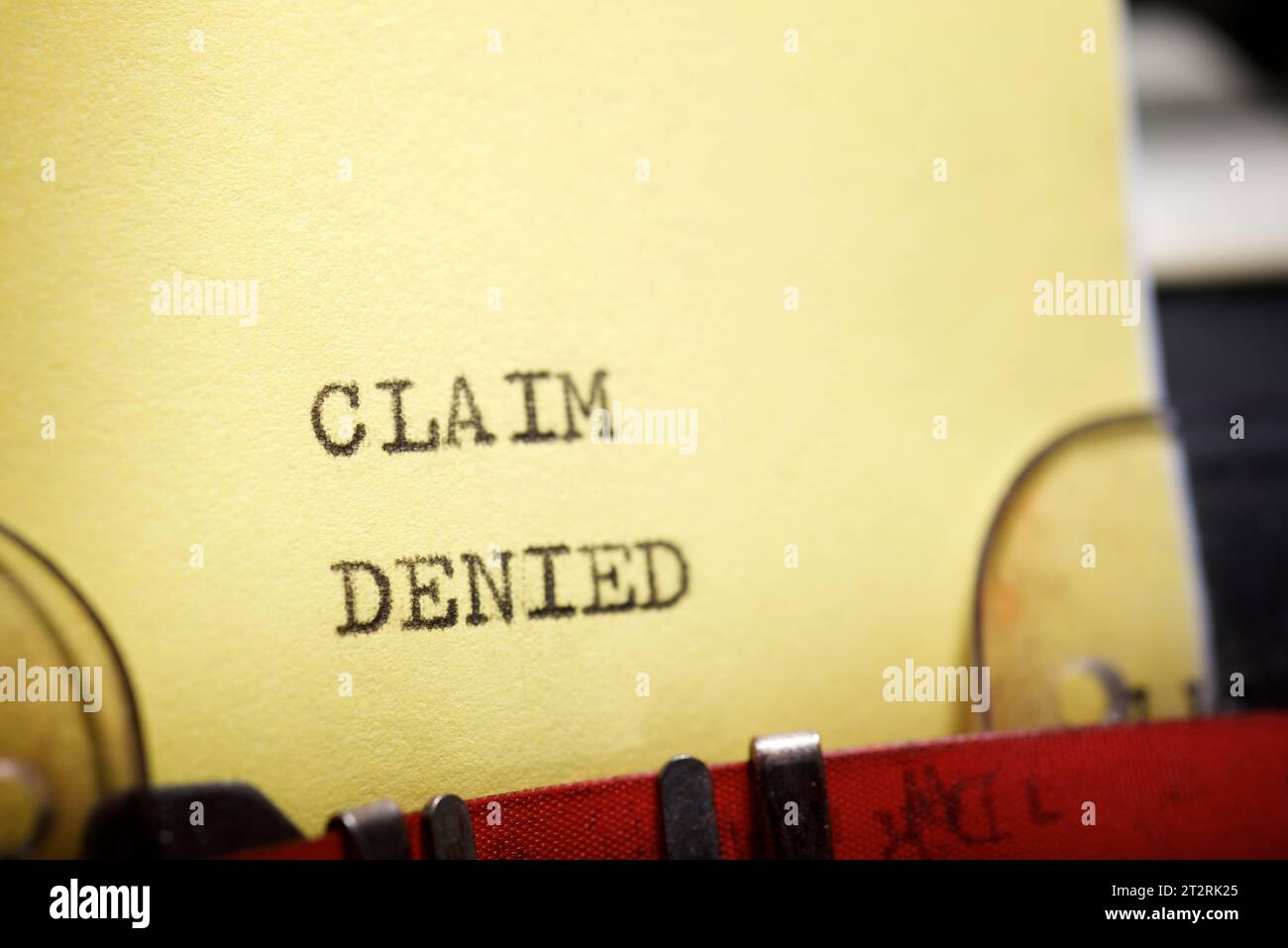 Medical claim denied hi-res stock photography and images - Alamy