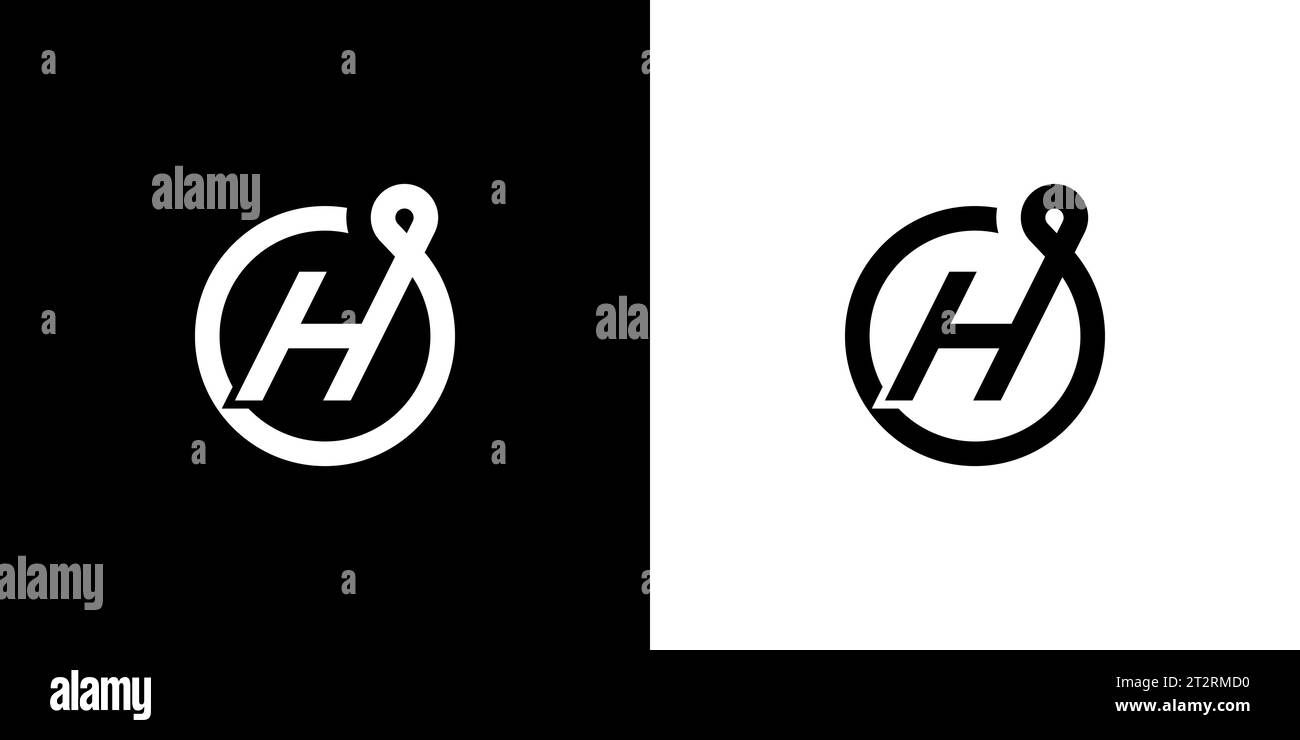 H logo, H Monogram, Initial H Logo, Letter H logo, Icon, Vector Stock ...