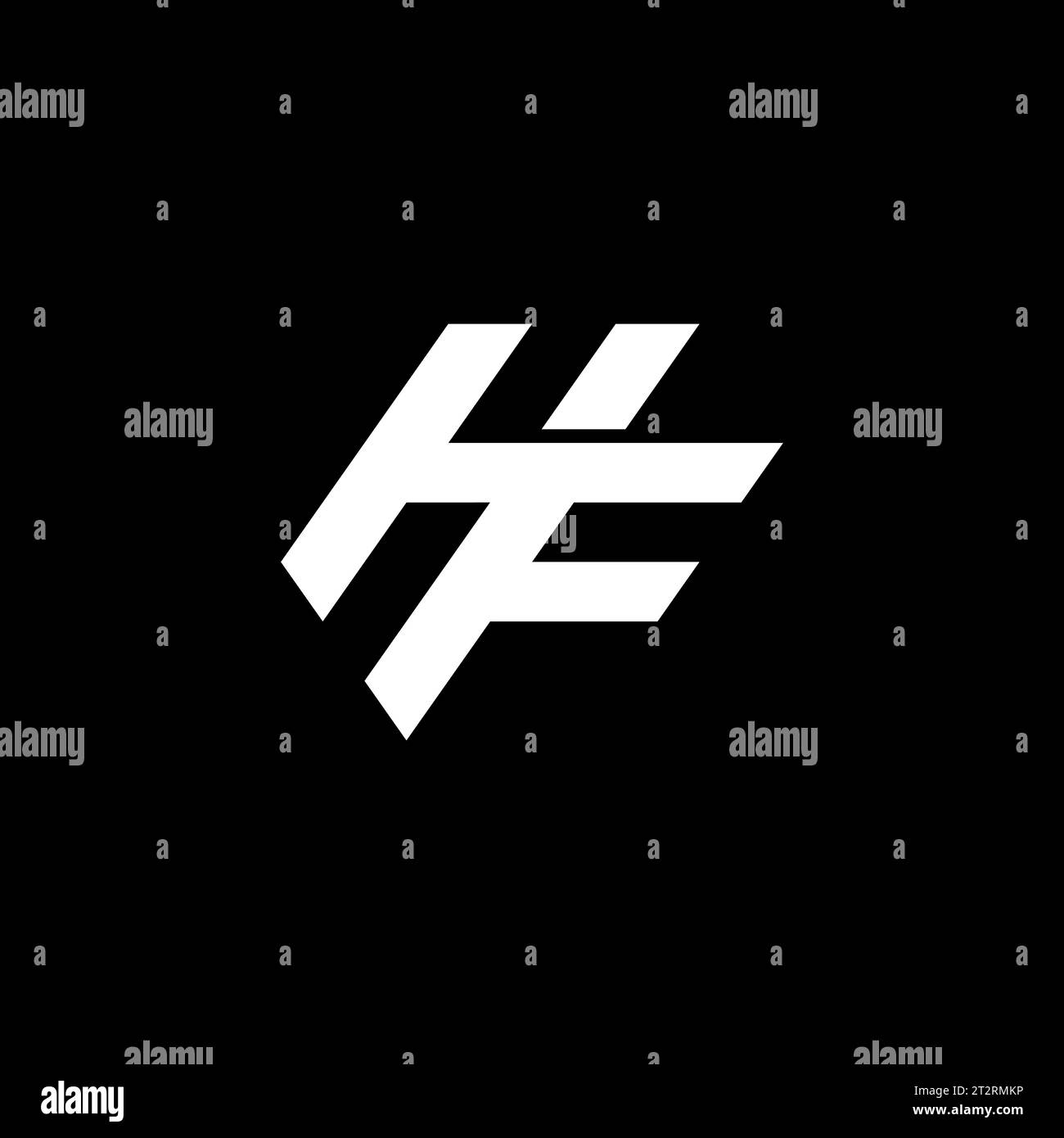 HF logo, HF Monogram, Initial HF Logo, Letter HF logo, Icon, Vector ...