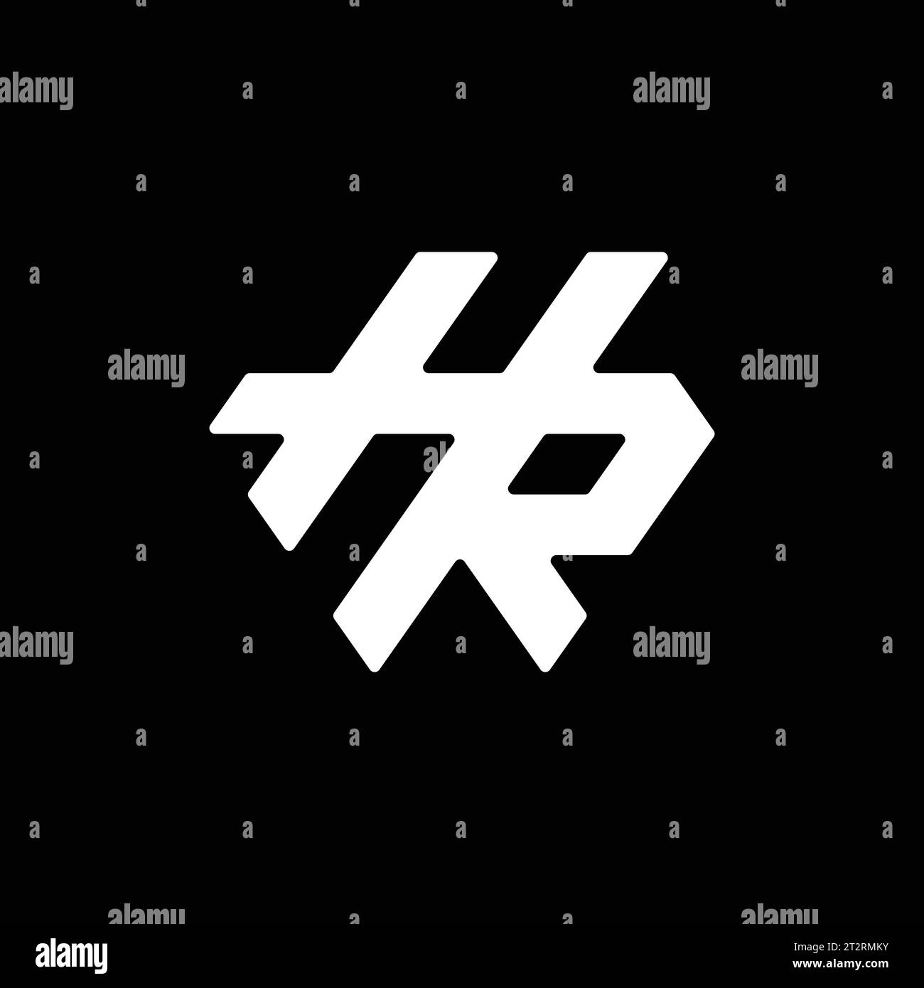 HR logo, HR Monogram, Initial HR Logo, Letter HR logo, Icon, Vector ...