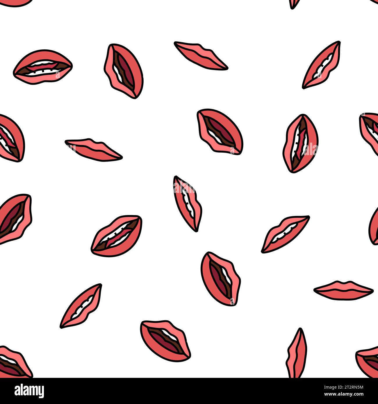 Woman mouth animation icons hi-res stock photography and images - Alamy