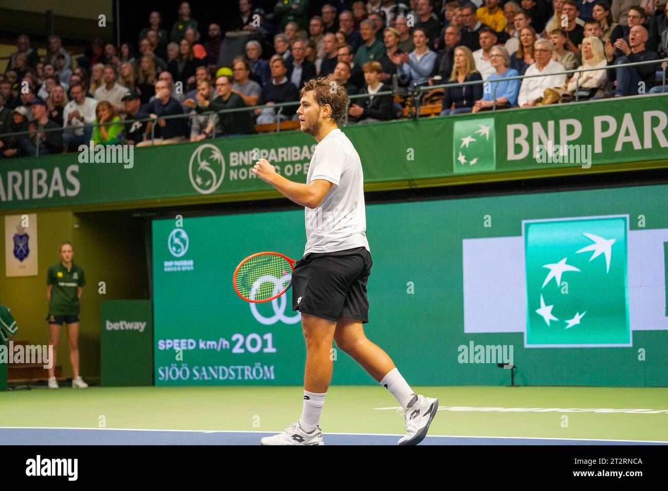 Stockholm, Sweden. 21st Oct 2023. Stockholm, Kungliga tennishallen, 10 ...