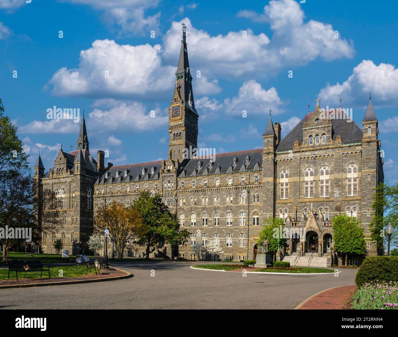 Georgetown University, Healy Hall, Washington, DC, USA Stock Photo - Alamy