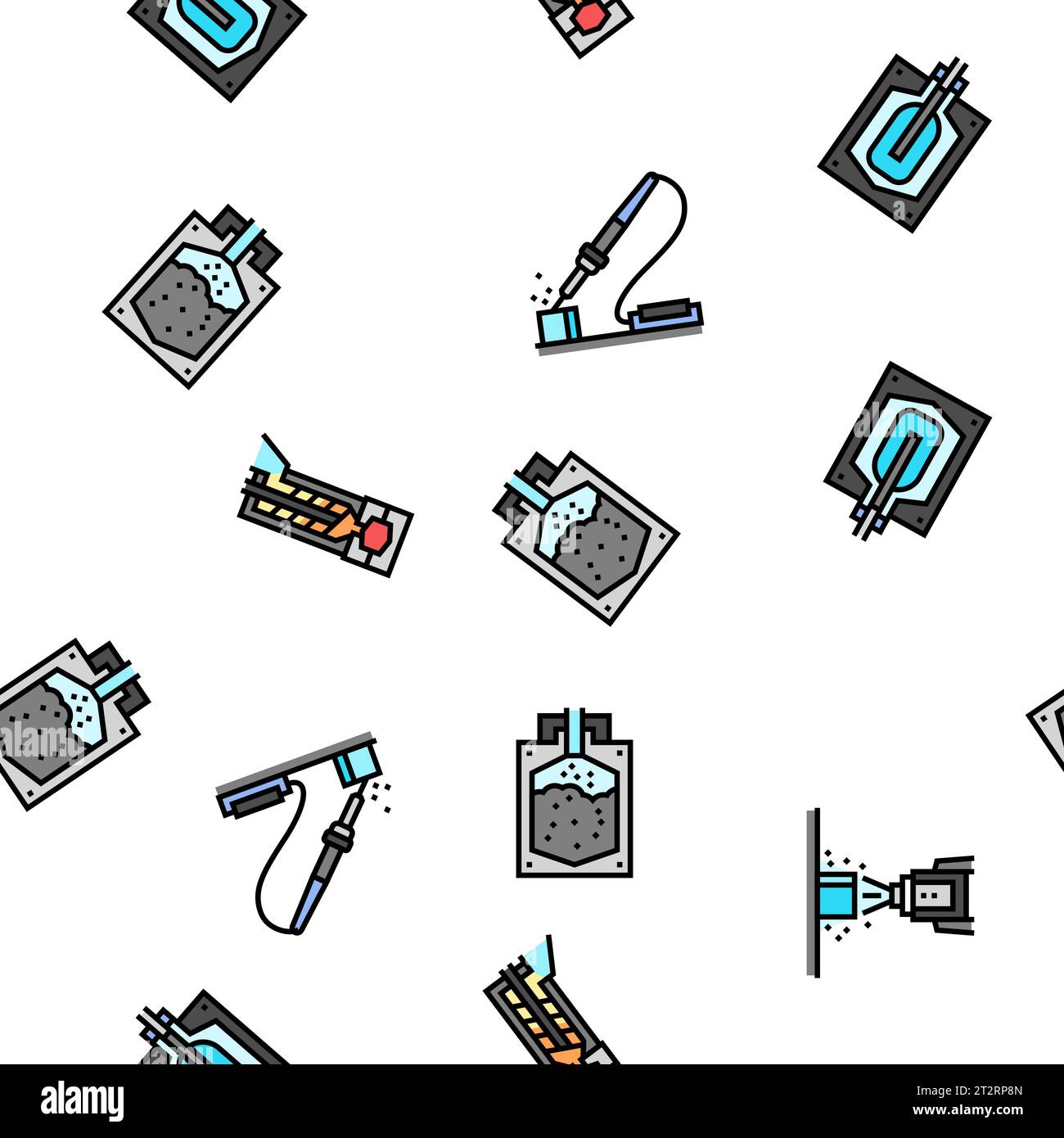 Material Construction Engineer Vector Seamless Pattern Stock Vector Image And Art Alamy