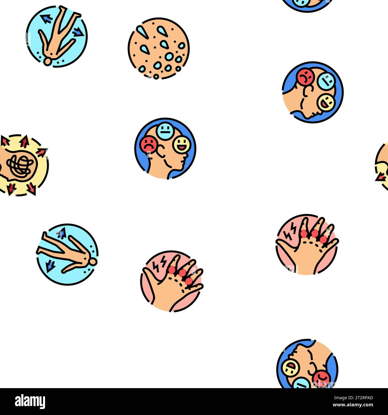 disease medical health vector seamless pattern Stock Vector Image & Art ...