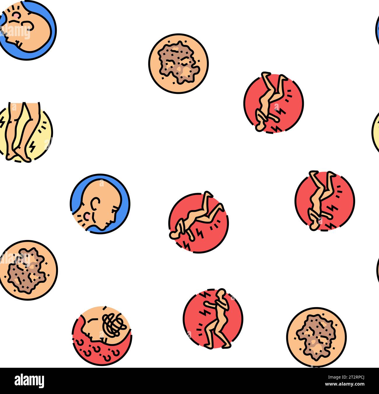 disease medical health vector seamless pattern Stock Vector Image & Art ...