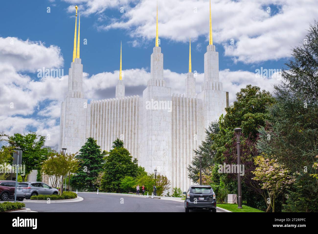 Mormon Temple, Kensington, Maryland, USA Stock Photo - Alamy