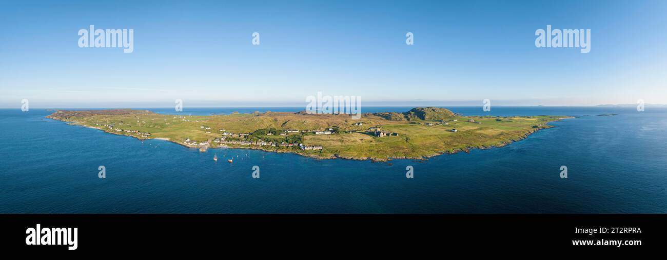 Aerial view of iona abbey hi-res stock photography and images - Alamy