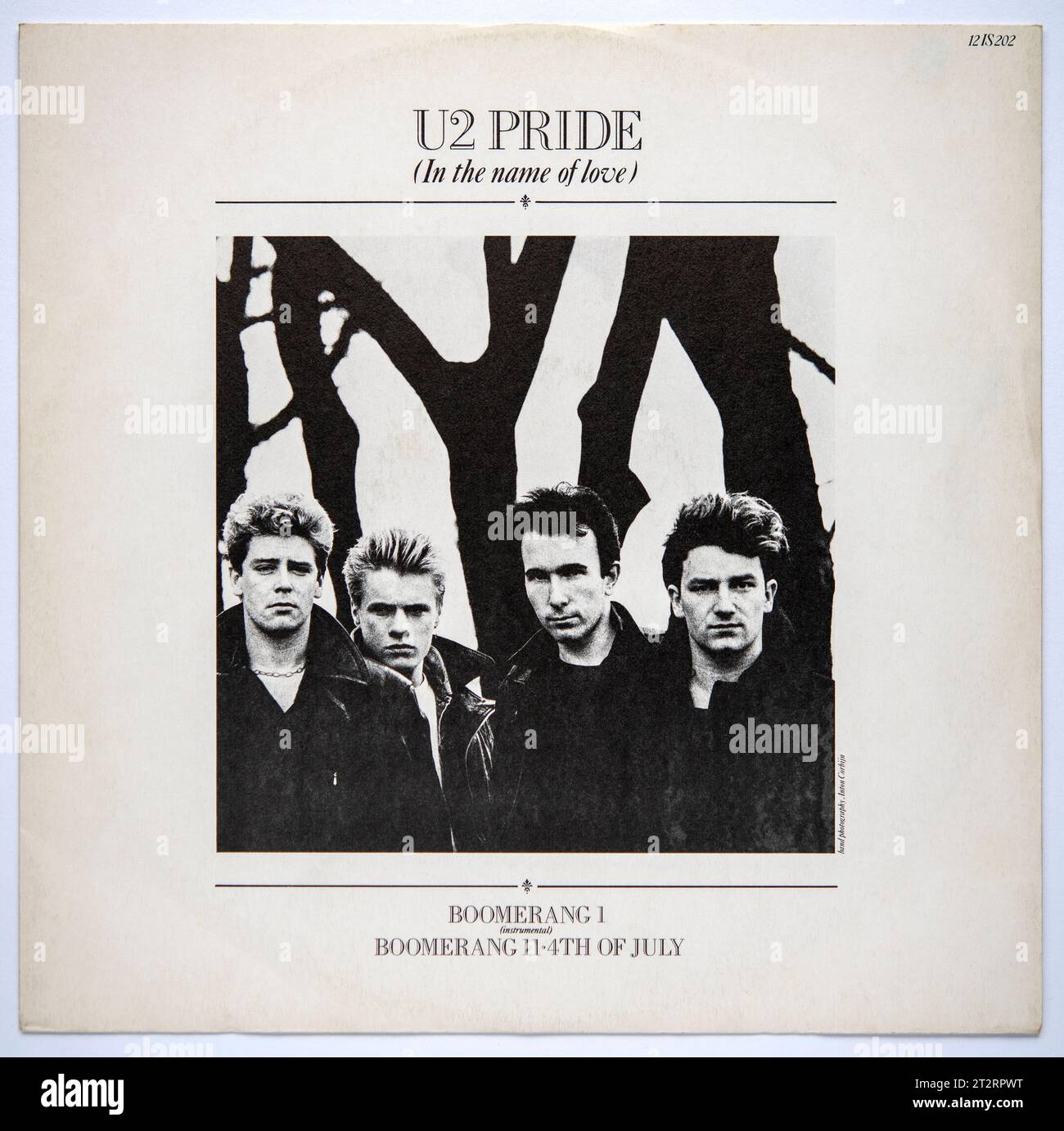 Picture cover of the 12 inch single version of Pride (In the Name of ...