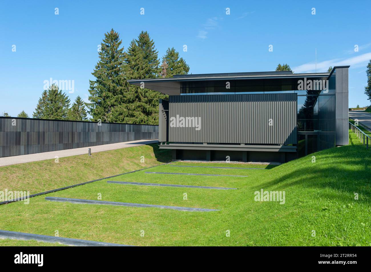 European Centre of the Deported Resistance Fighter, exterior view of ...