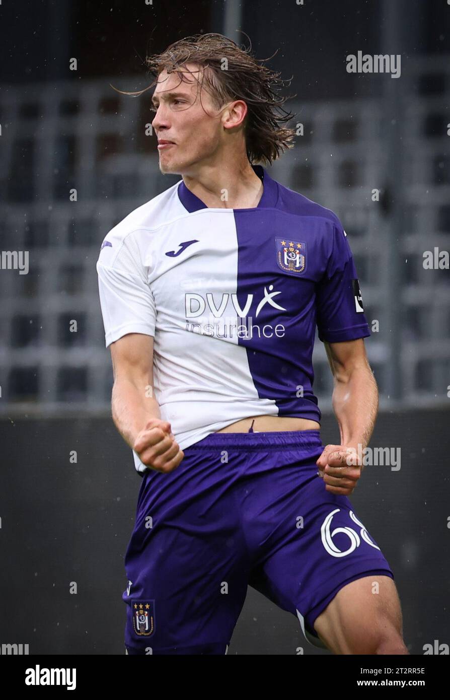 Brussels, Belgium. 21st Oct, 2023. RSCA Futures' Luca Monticelli ...