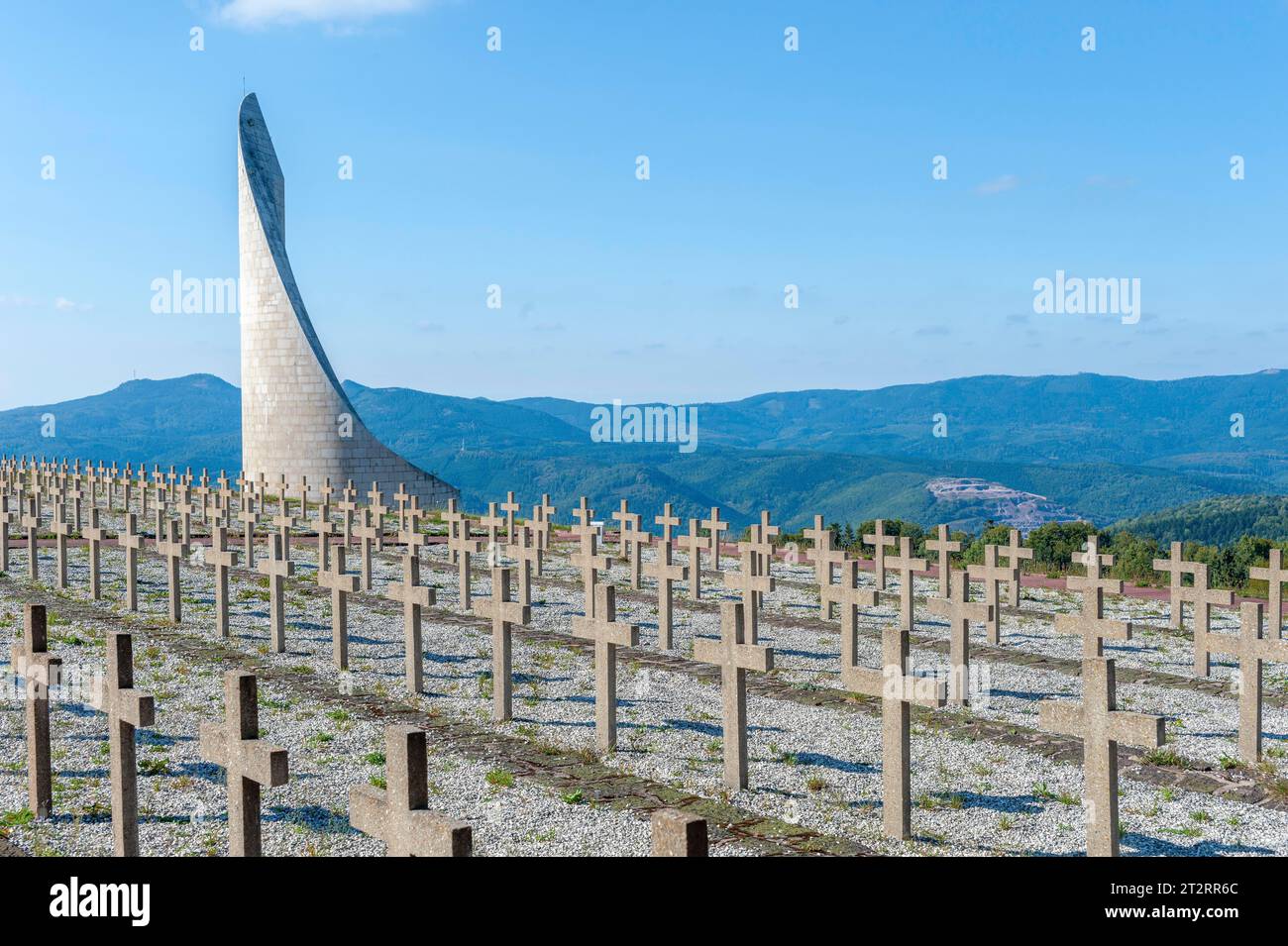 Lighthouse of Remembrance, memorial at the former Natzweiler-Struthof ...