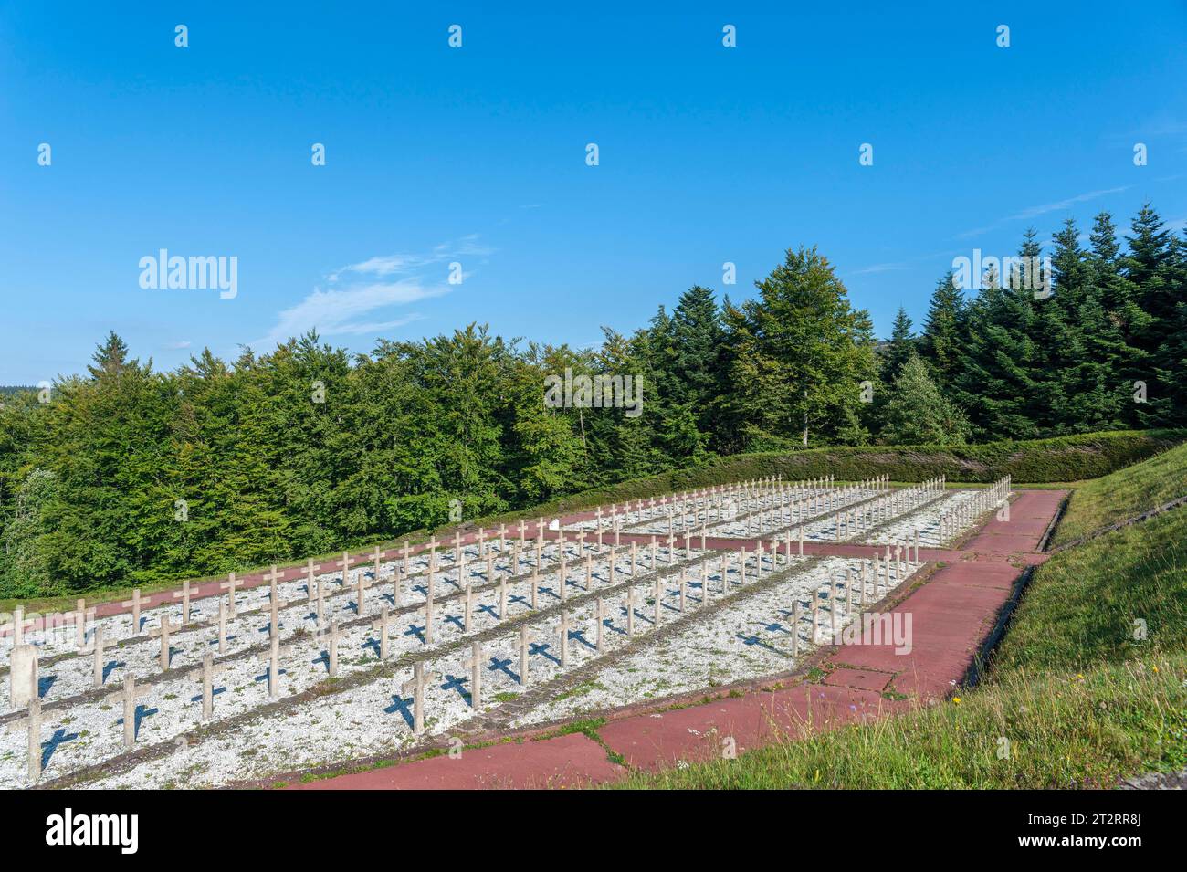 Cemetery at the former Natzweiler-Struthof concentration camp ...