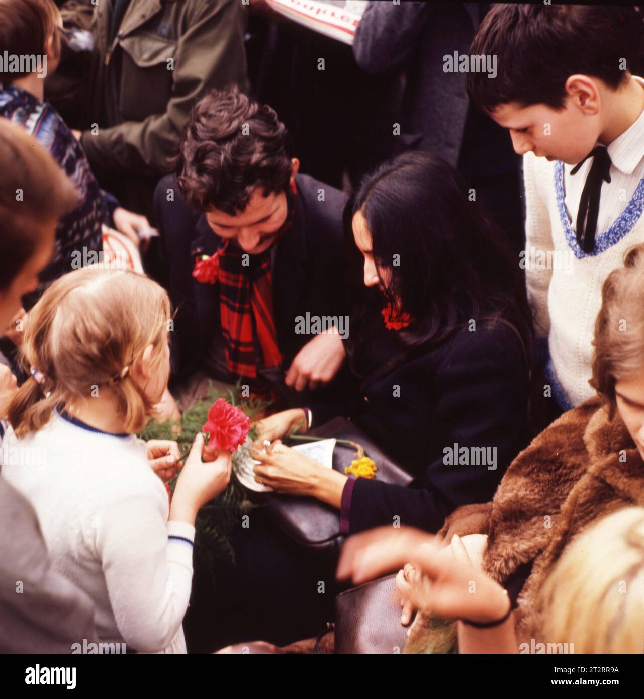 DEU, Germany: The historical colour photos from the times of the 1970s ...