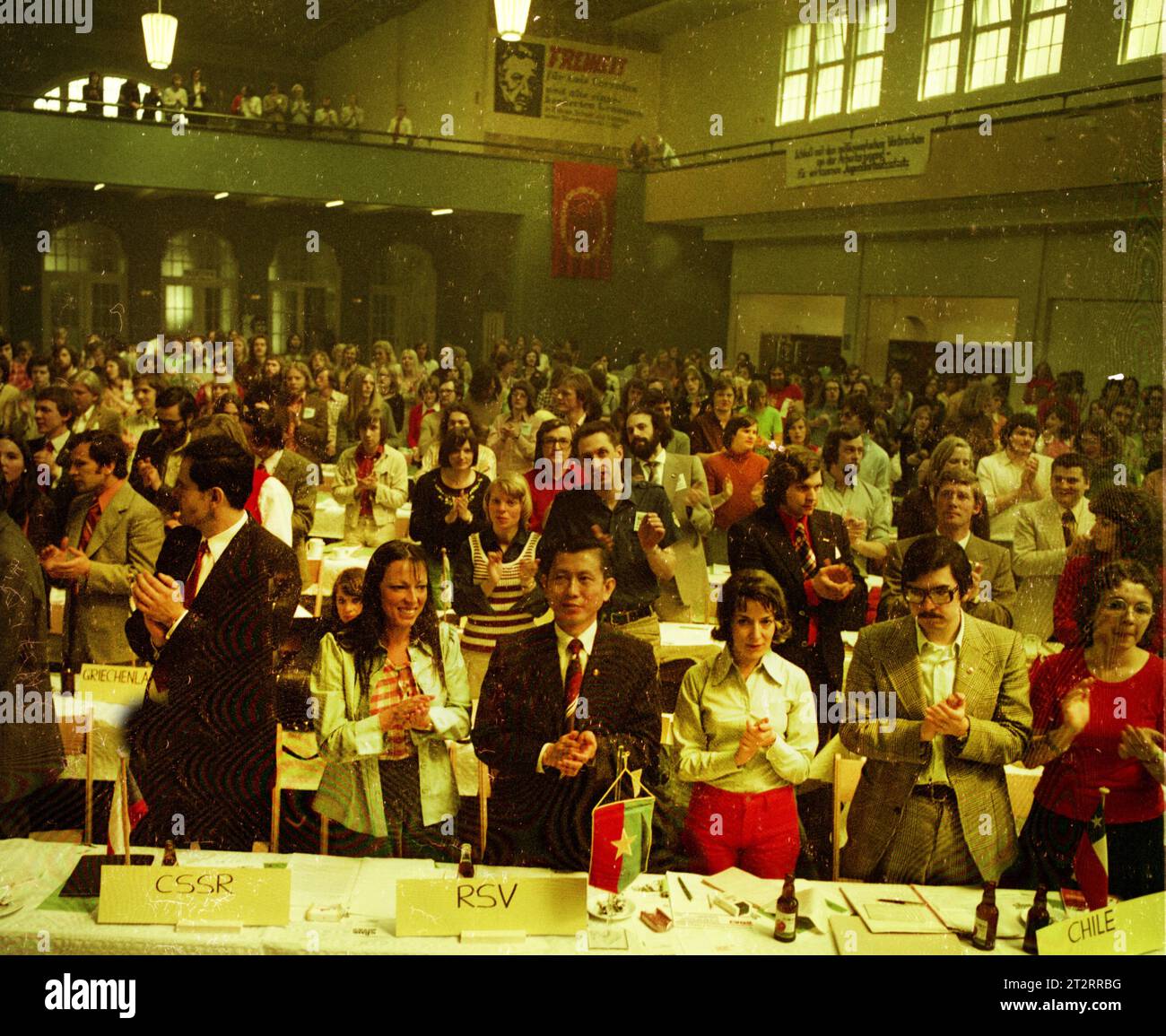 DEU, Germany: The historical colour photos from the times of the 70s ...