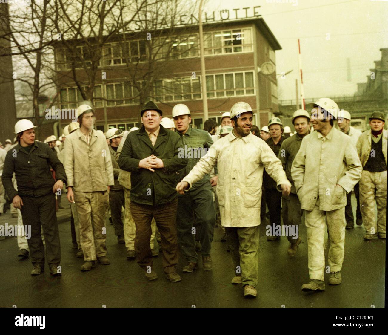 DEU, Germany: The historical colour photos from the 1970s show events ...