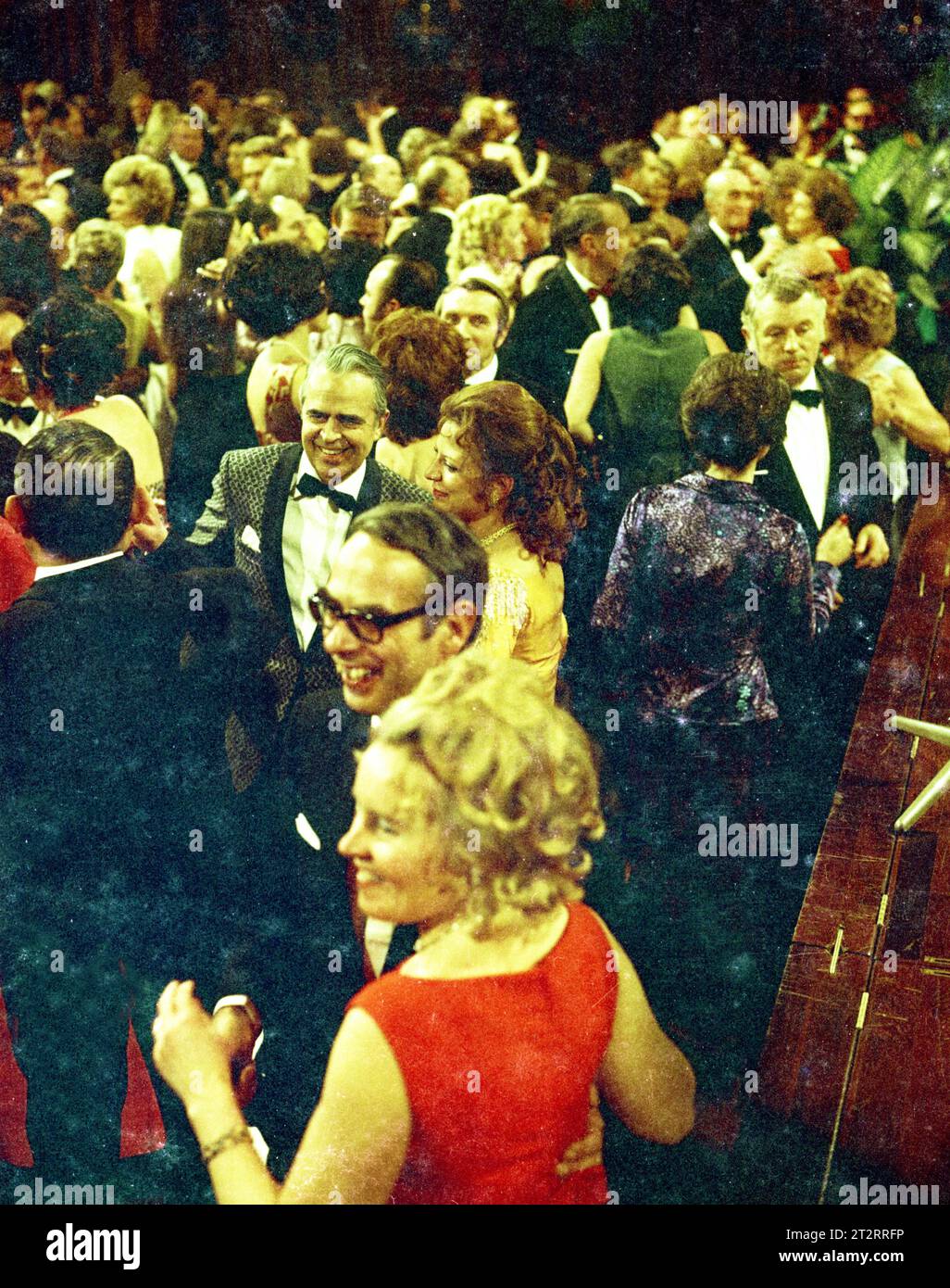 DEU, Germany: The historical colour photos from the 70s show events and ...