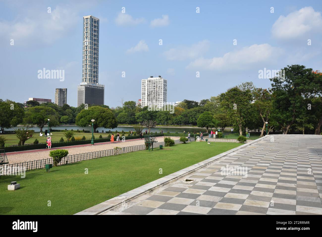The 42 - a residential skyscraper (tallest in Kolkata), view from the ...