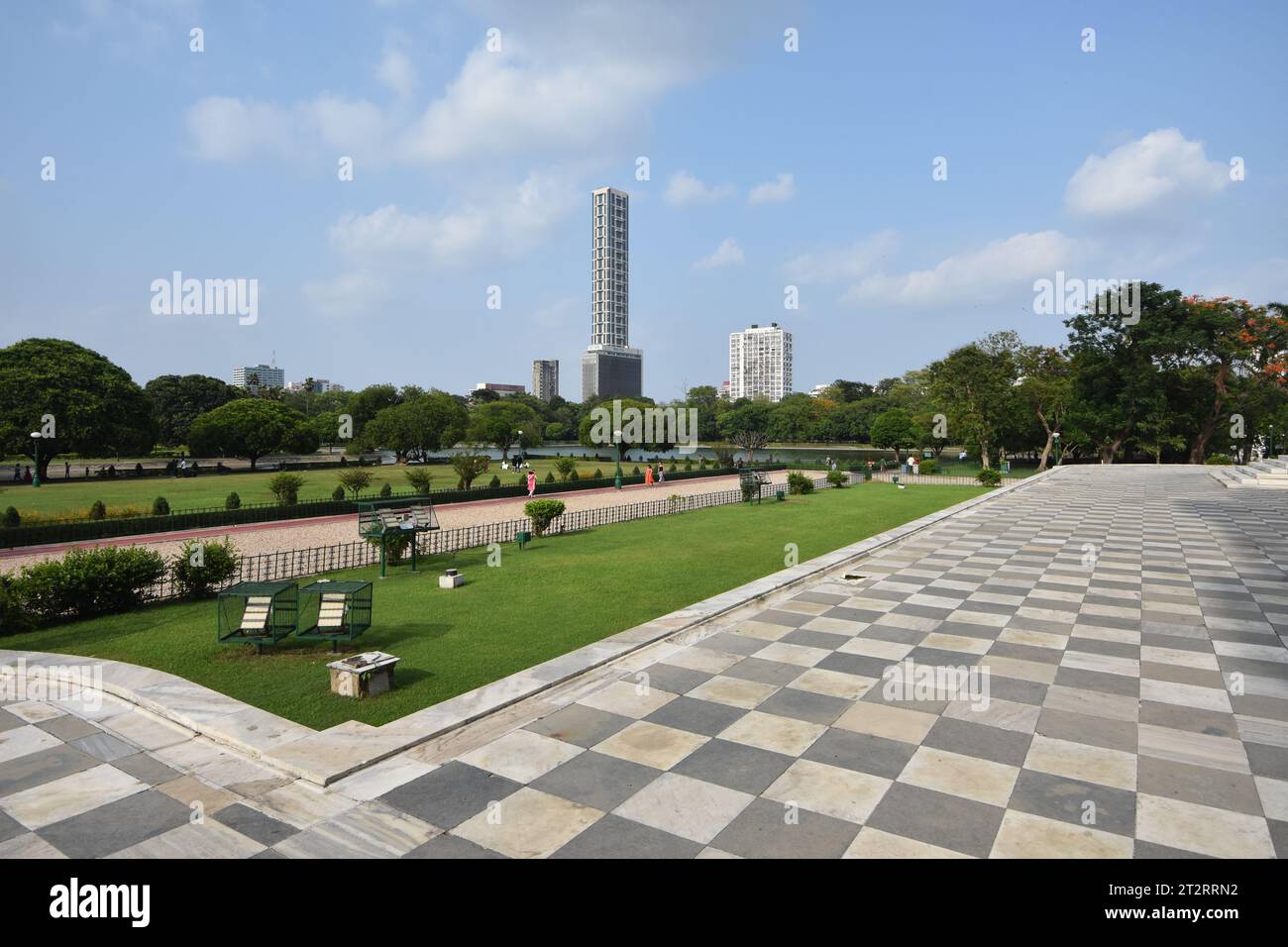 The 42 - a residential skyscraper (tallest in Kolkata), view from the ...