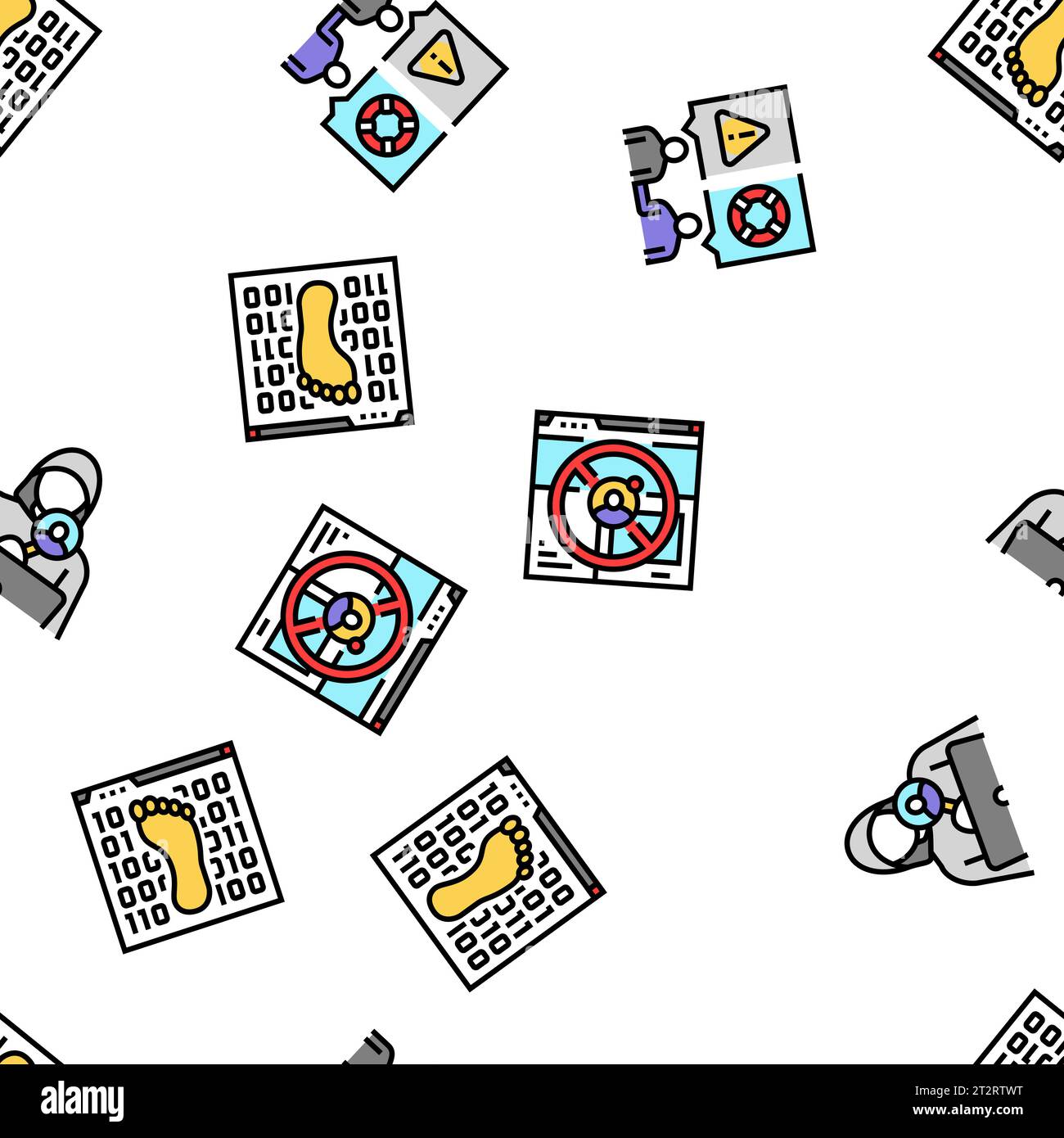 cyberbullying cyber online seamless pattern vector Stock Vector Image & Art - Alamy