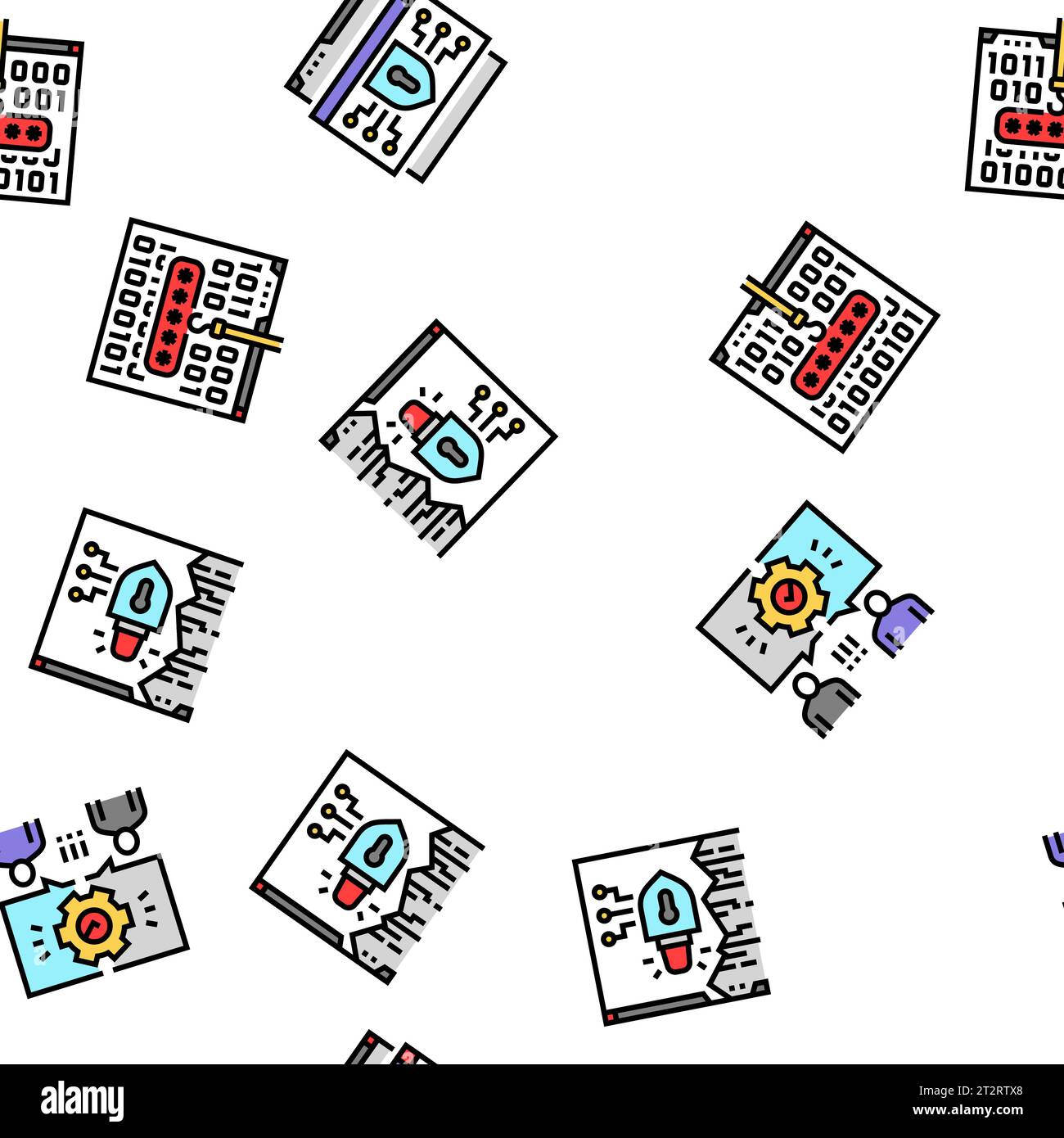 cyberbullying cyber online seamless pattern vector Stock Vector Image & Art - Alamy