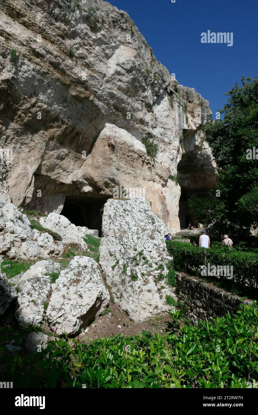 Siracusa mine sicily hi-res stock photography and images - Alamy