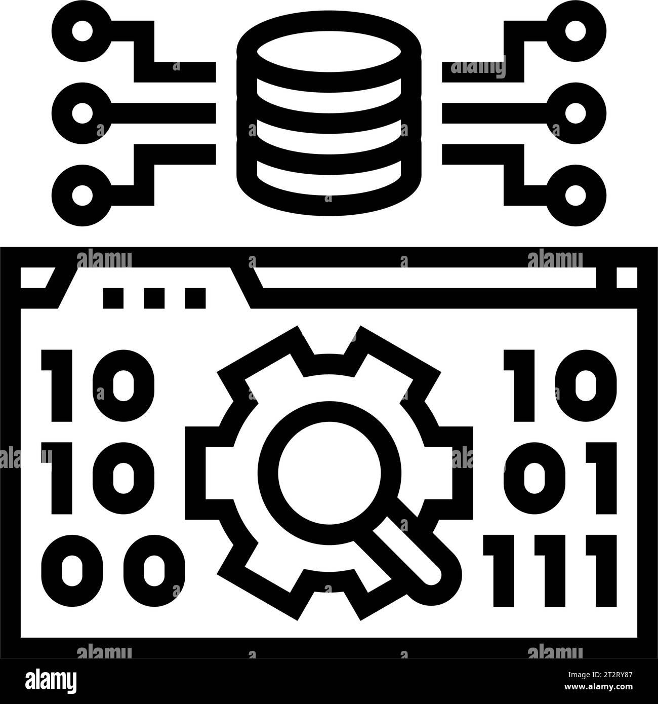 Data validation system Black and White Stock Photos & Images - Alamy