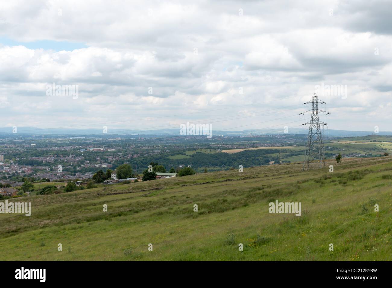 Beautiful hills around Greater Manchester Stock Photo - Alamy