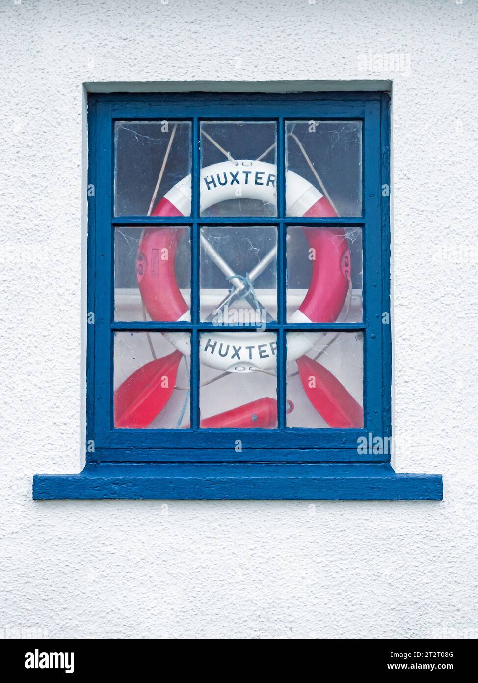 Coastguard hut window hi-res stock photography and images - Alamy