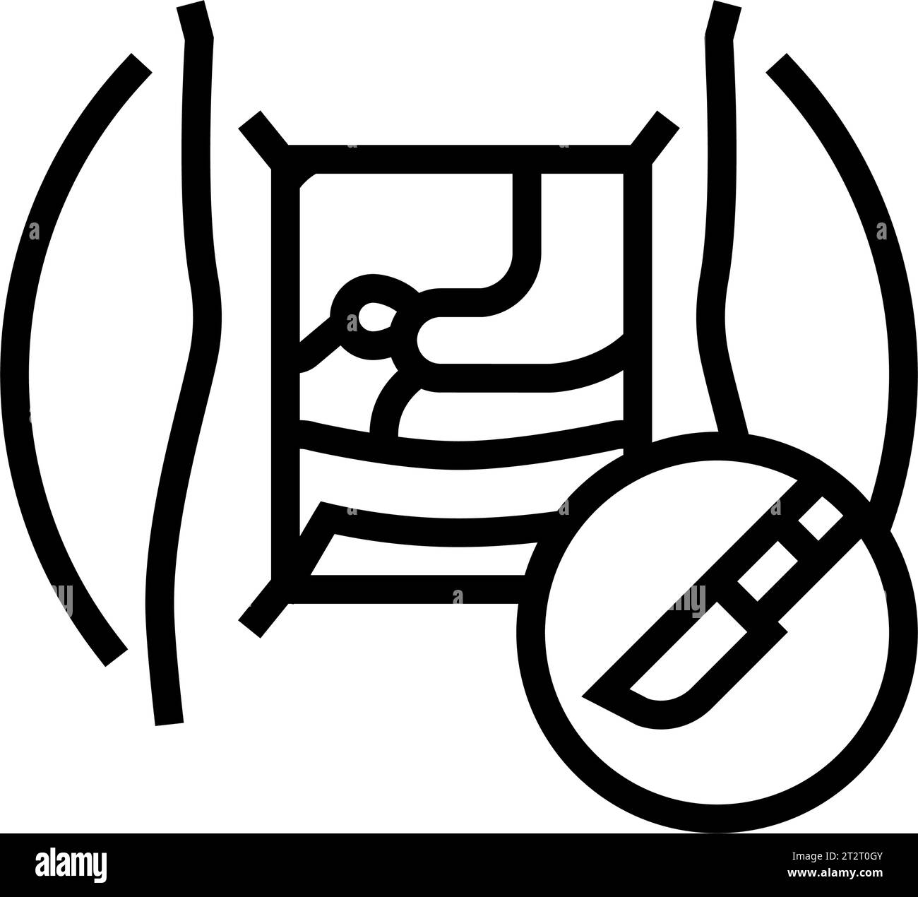 Abdominal ultrasound Cut Out Stock Images & Pictures - Alamy