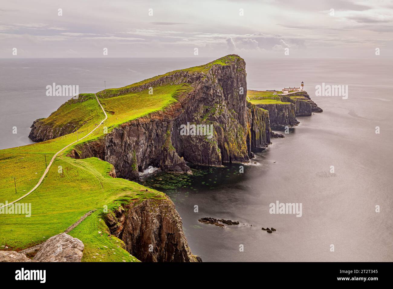 Lighthouse at Neist Point (Isle of Skye, Scotland Stock Photo - Alamy