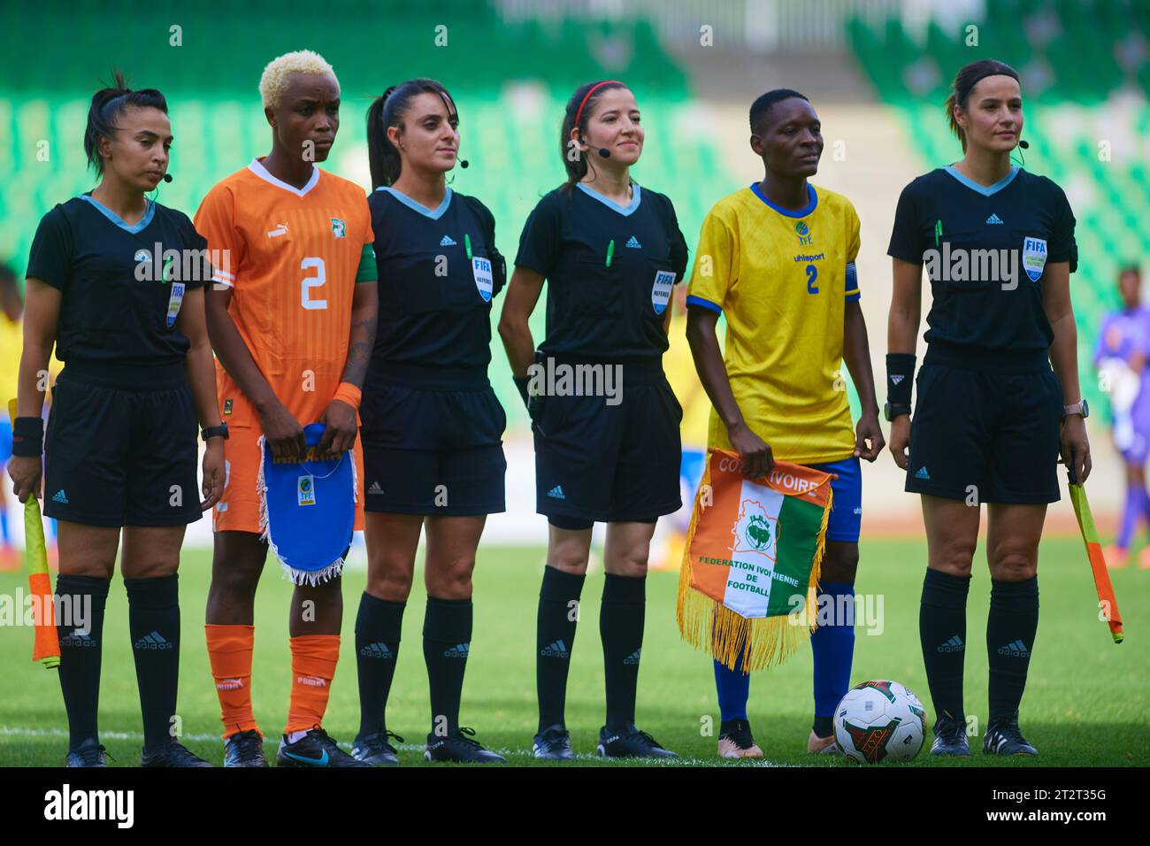 The Tanzanian Anastazia Katunzi And The Ivorian Coulibaly Fatou For The