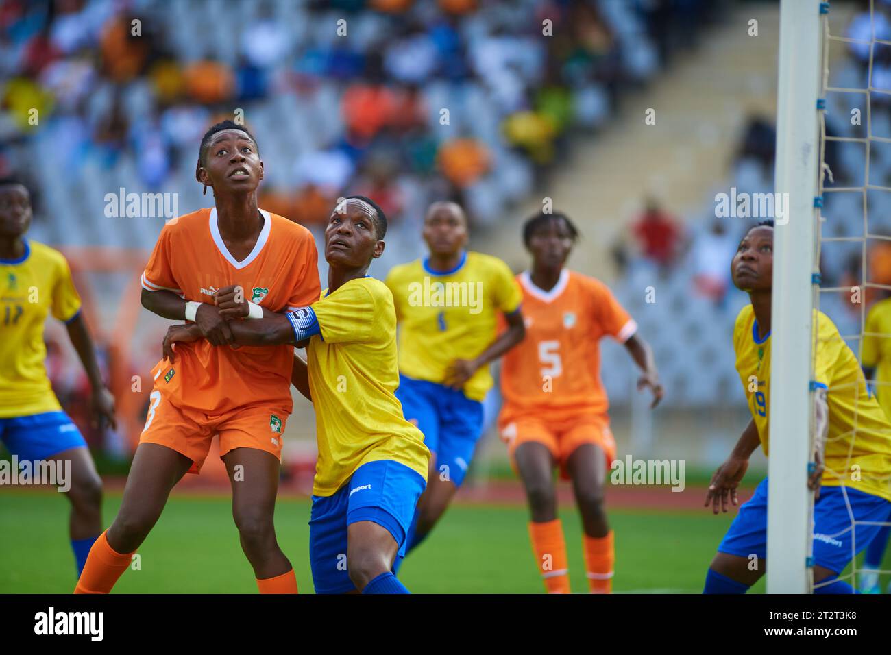 The Ivorian Kokora Sylviane and the Tazanian Anastazia Katunzi ...