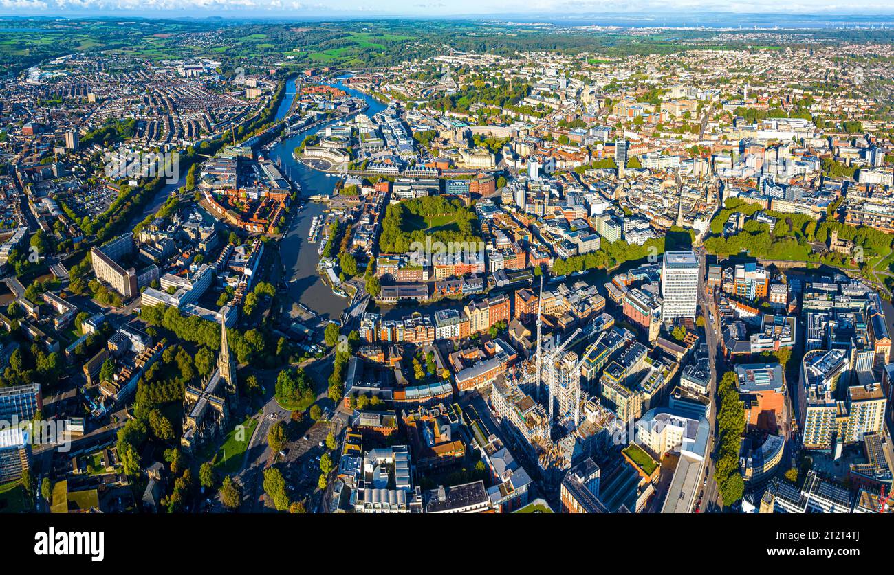 Bristol business park aerial view hi-res stock photography and images ...