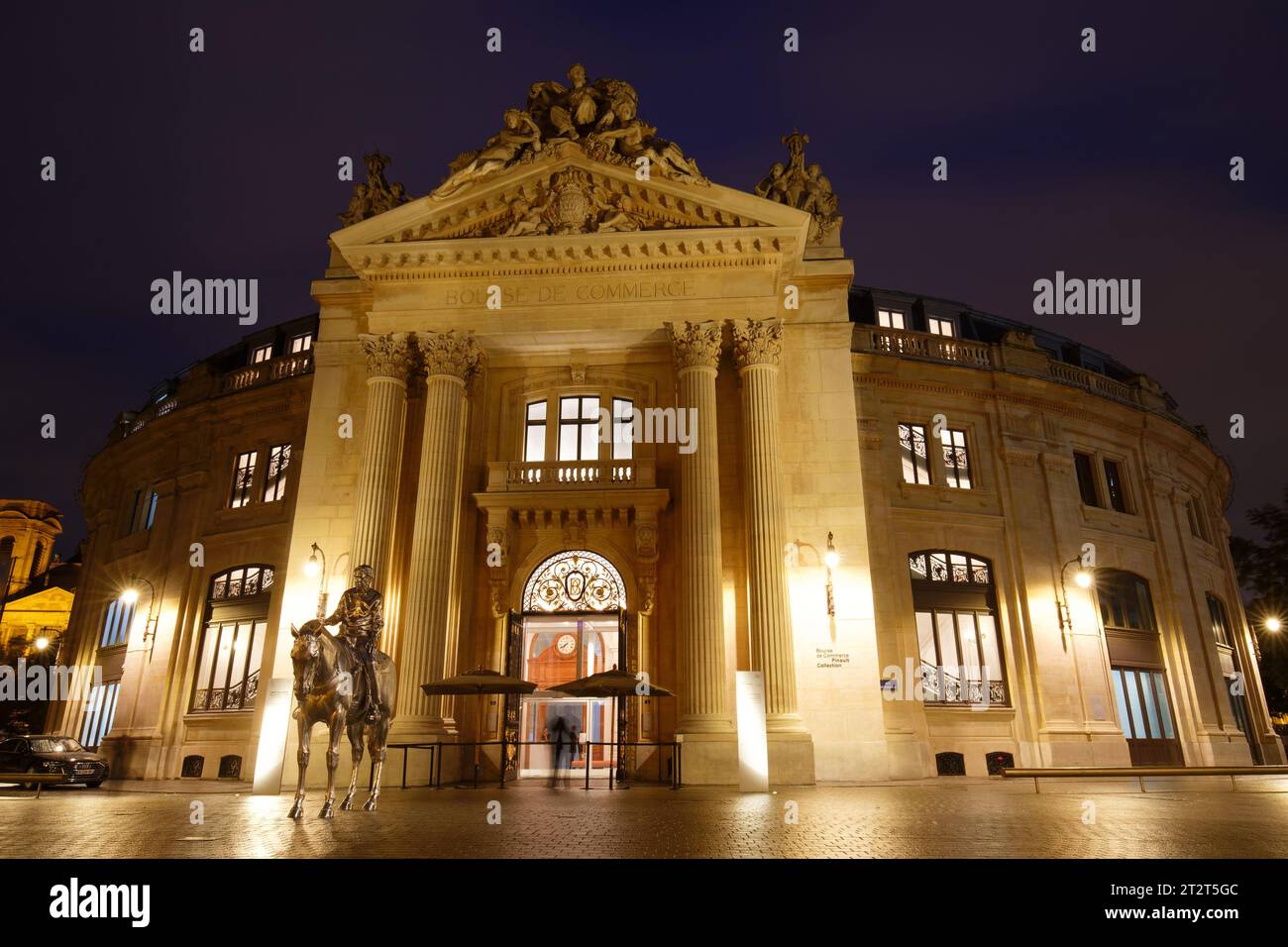 La Bourse de Commerce is a museum dedicated to contemporary art, which ...