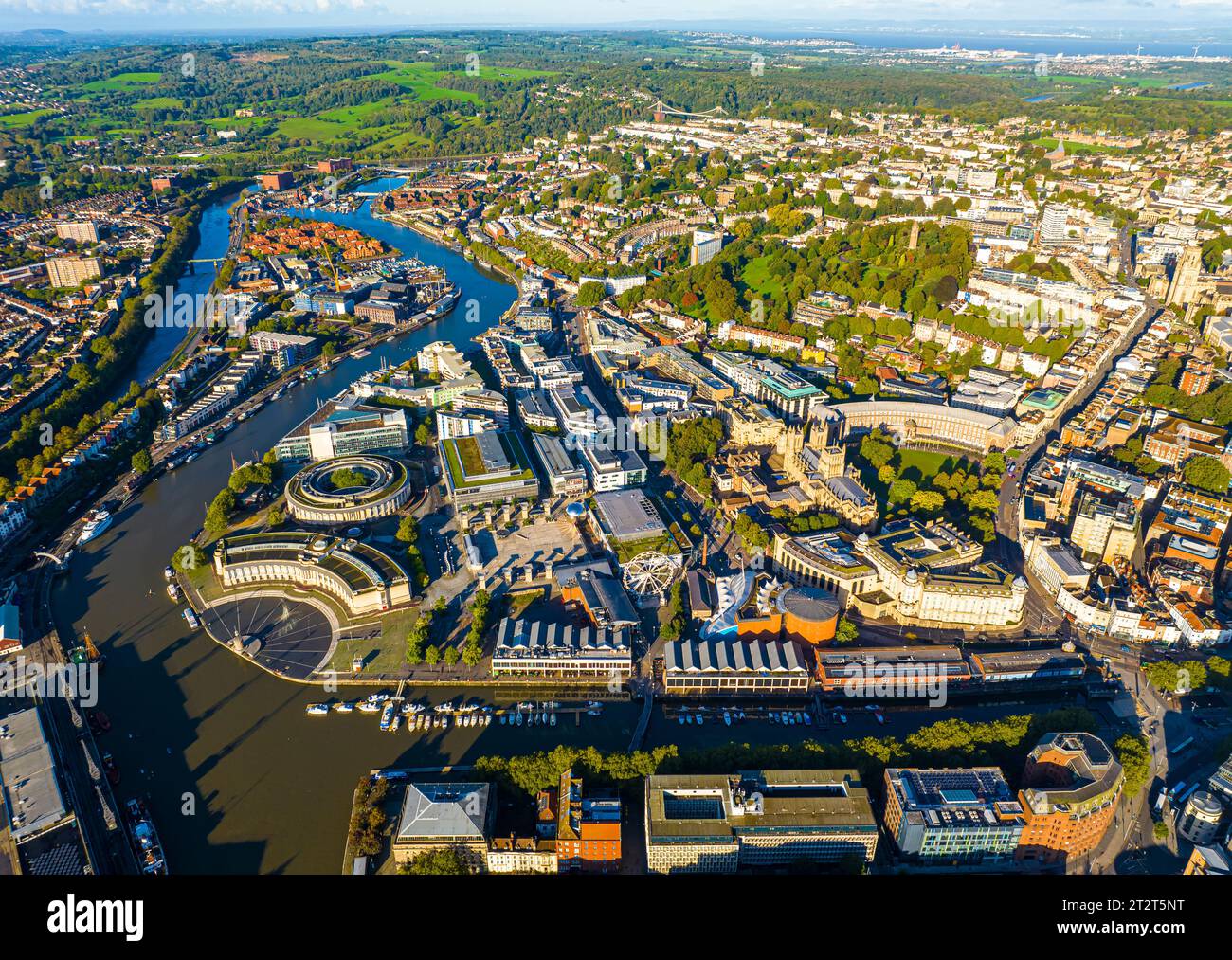 Bristol business park aerial view hi-res stock photography and images ...