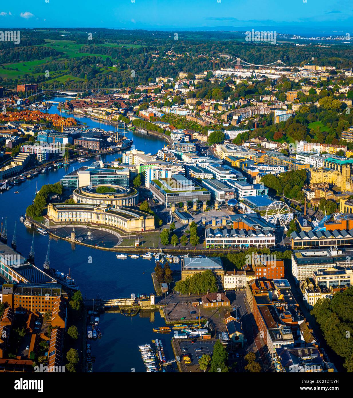 Bristol business park aerial view hi-res stock photography and images ...