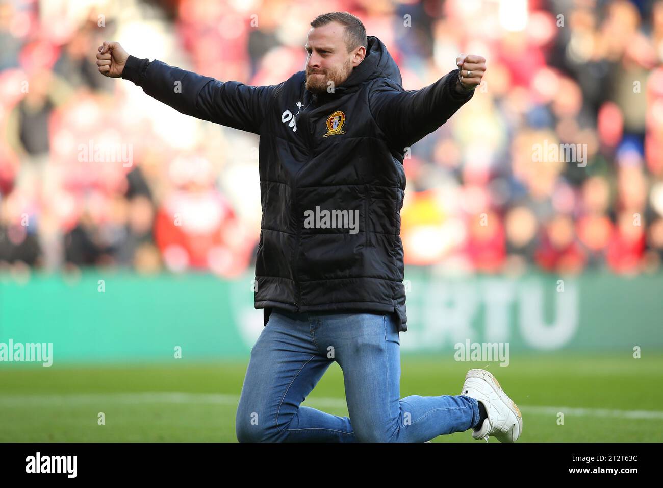 Middlesbrough, UK. 21st October 2023. Former Middlesbrough defender ...